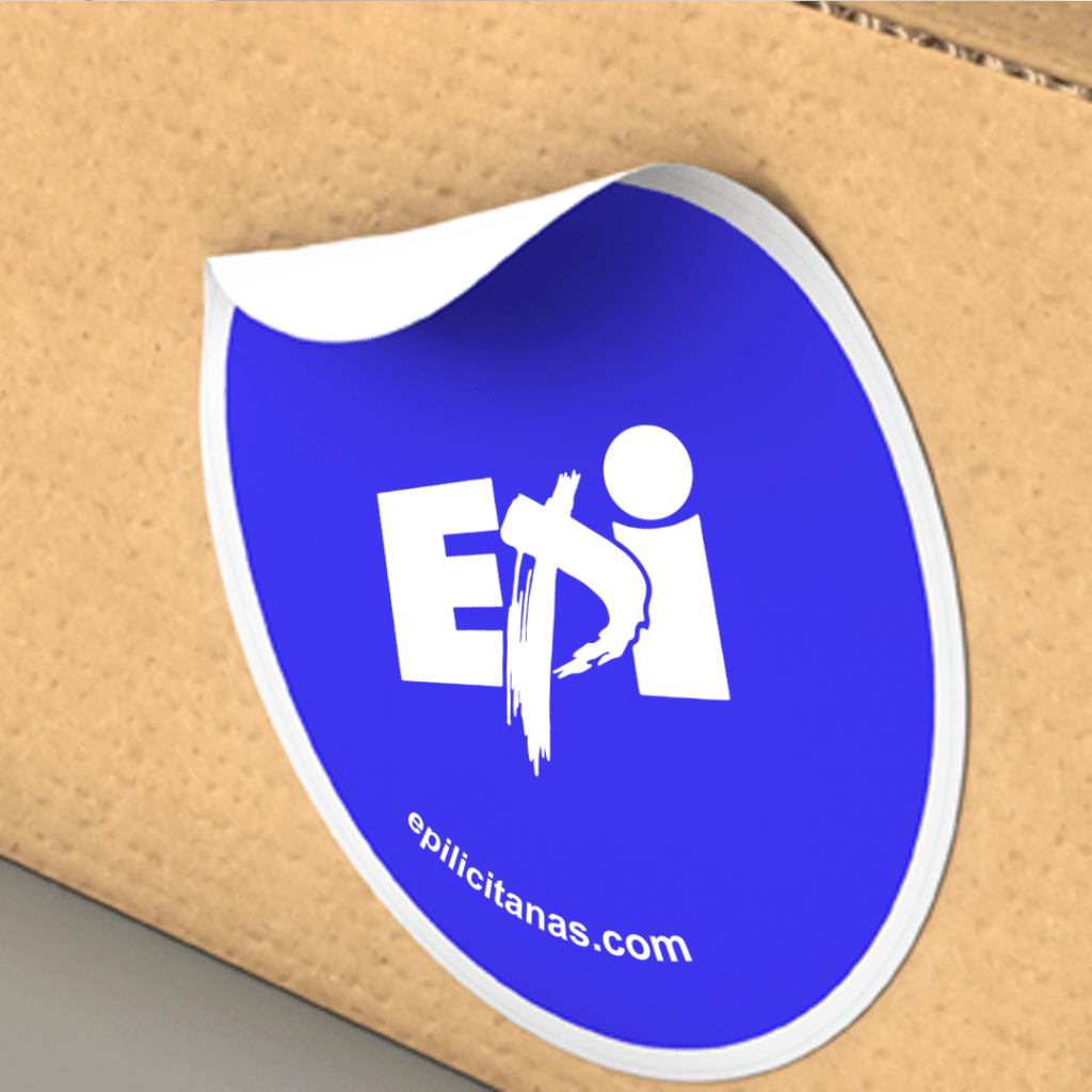 Adhesivos redondos personalizables - EPI